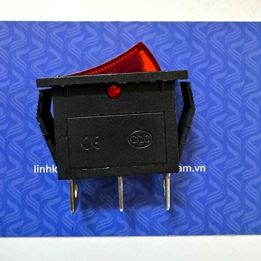 Công tắc nguồn KCD3 T125 220V / có đèn màu đỏ - D10H7 | Công ty cổ phần ...