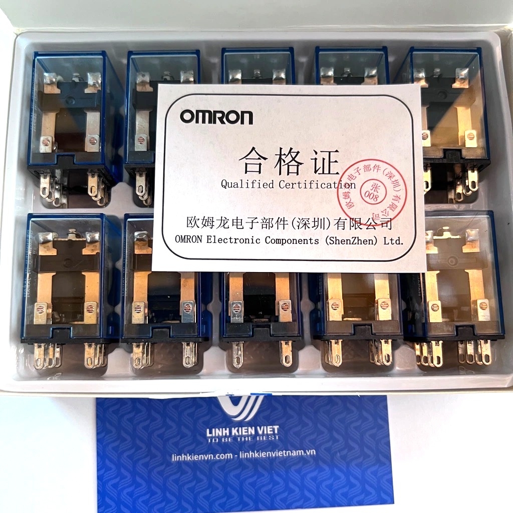 Rơ le trung gian MY4N-J 24VDC / Chính Hãng Omron / relay 14 chân - B4H21 | Công ty cổ phần Linh ...