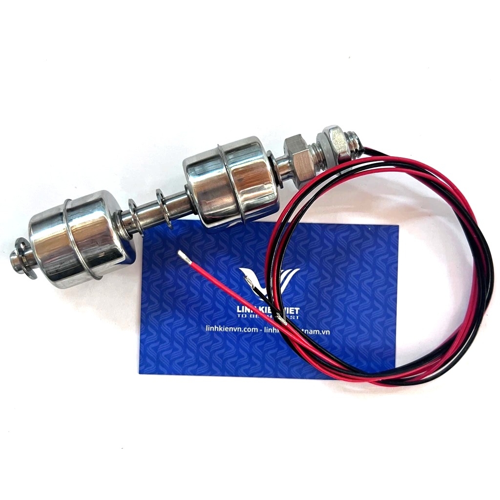 Phao điện SU304 220V / 2 mức 10cm / cảm biến nước đôi inox 304 100mm ...