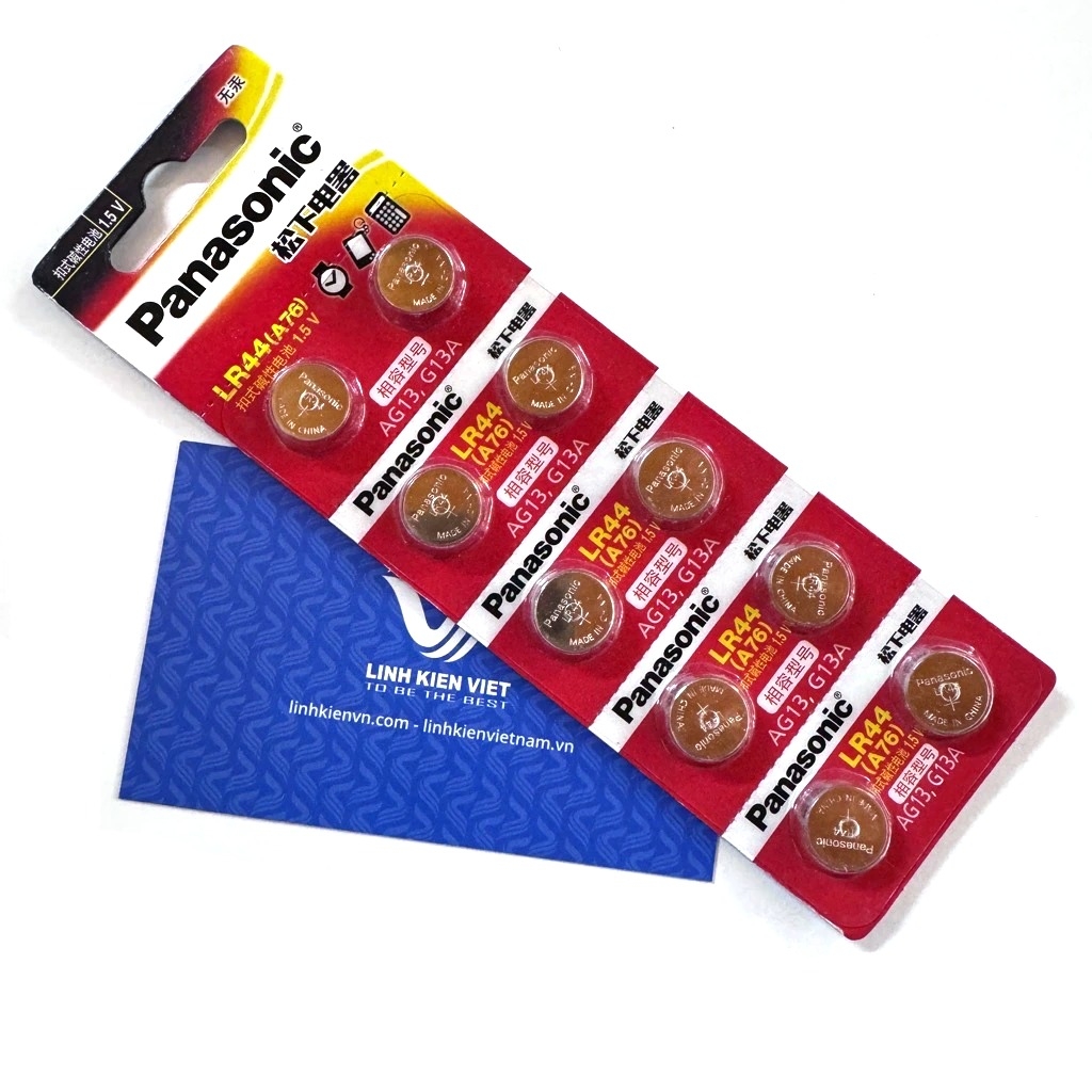 PIN LR44 PANASONIC | Công ty cổ phần Linh Kiện Việt Nam