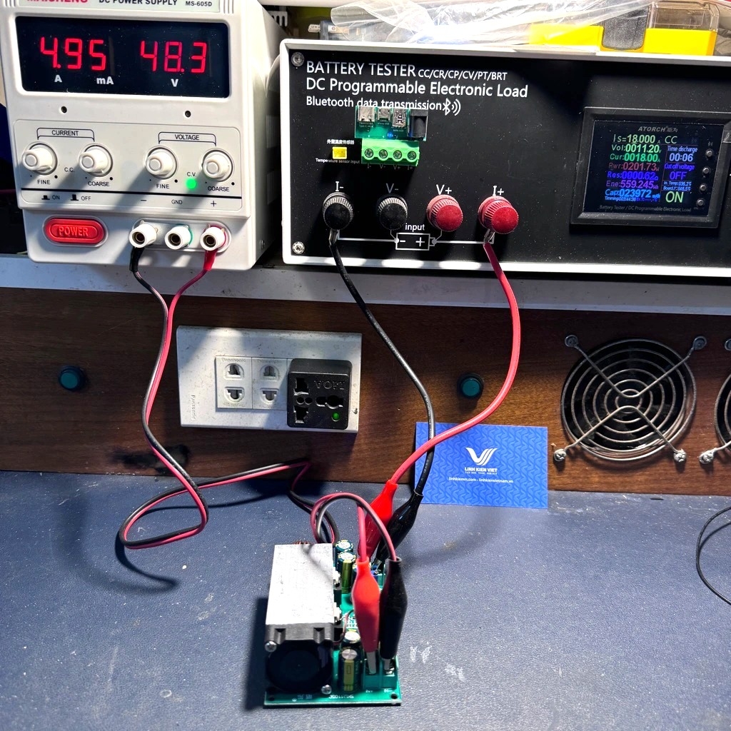 Mạch hạ áp DC-DC 600W 25A 12-75V / module buck input 12-75V output 2.5 ...