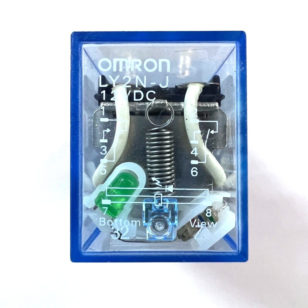 Rơ le trung gian LY2N-J -12VDC 10A / Chính Hãng Omron / relay 8 chân - B3H21 | Công ty cổ phần ...
