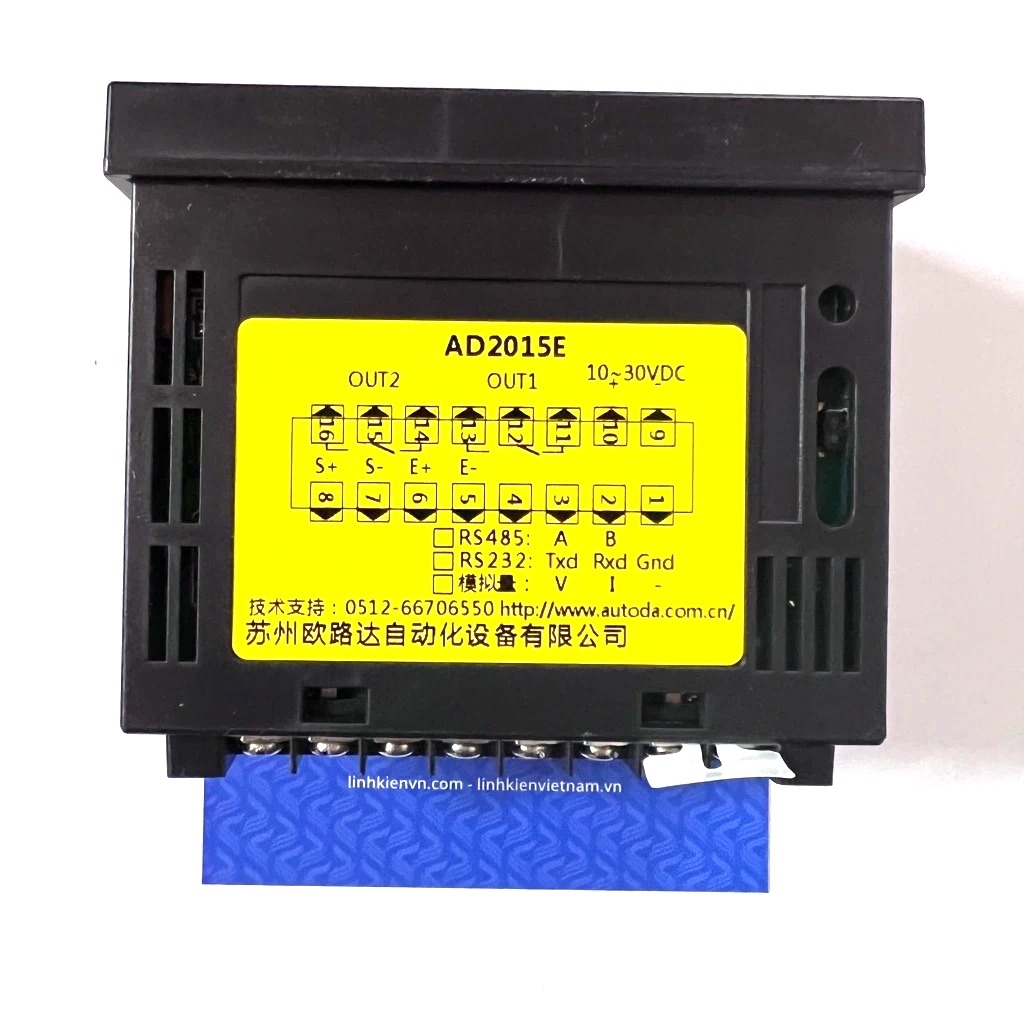 Đồng hồ điều khiển cảm biến lực AD2015E / Loadcell 24V 2 đầu ra rơ le / chính hãng Autoda | Công ...