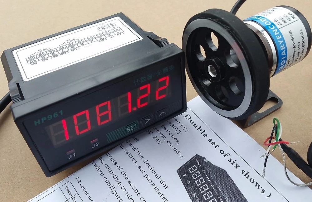 Bộ đo chiều dài HB961 220V / sử dùng encoder / combo | Công ty cổ phần ...