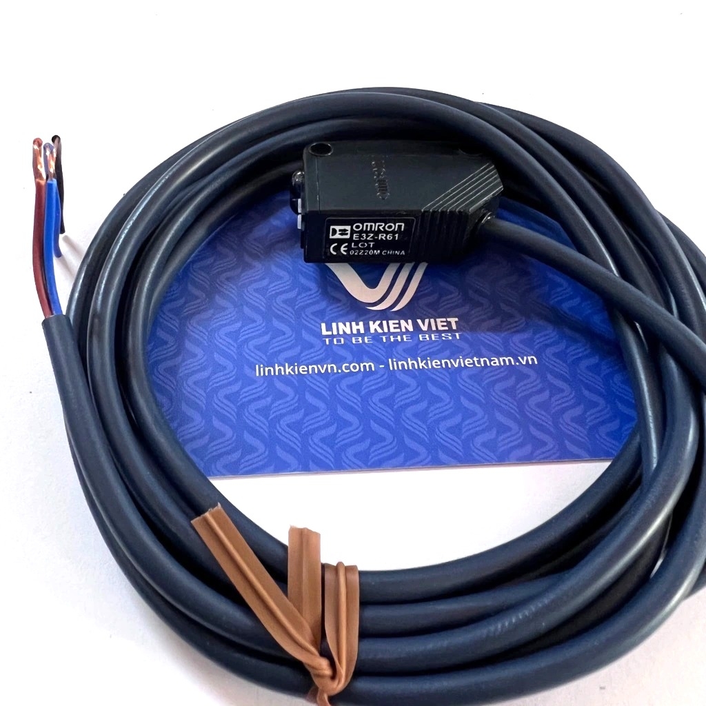 Cảm biến quang NPN E3Z-R61 2M / kèm gương, khoảng cách 4 mét - X4H16 | Công ty cổ phần Linh Kiện ...