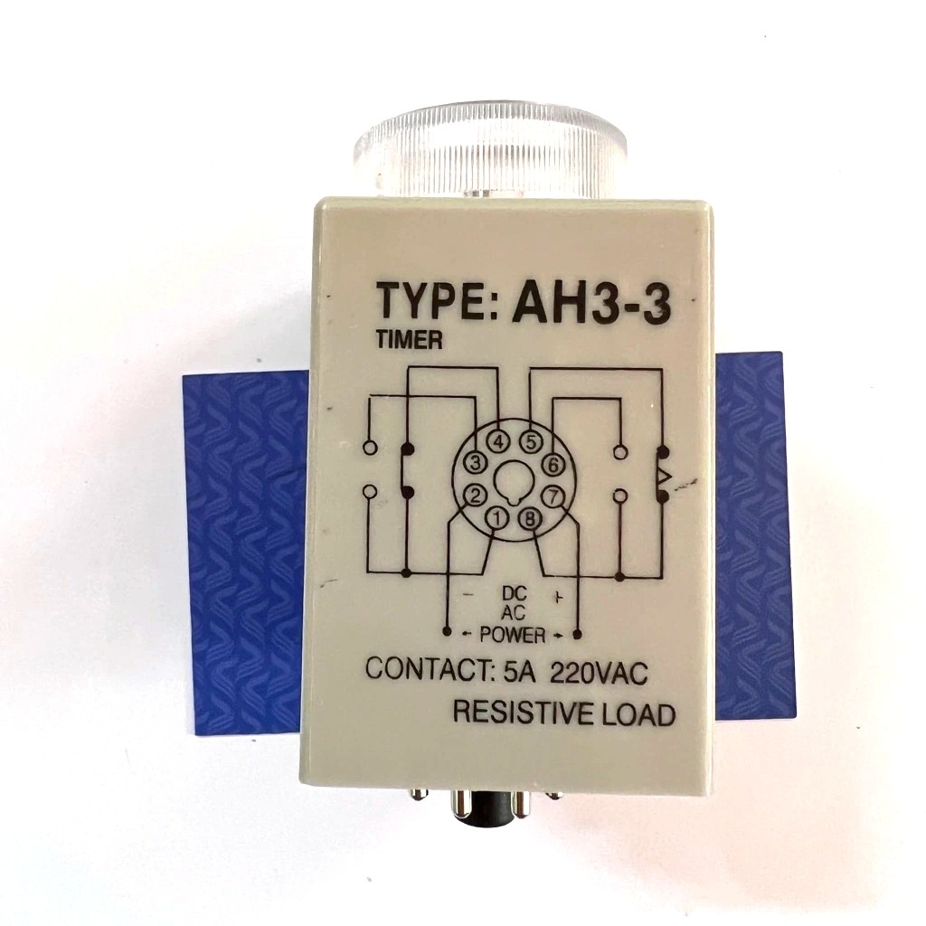 Relay thời gian CKC AH3-3 220V 60 phút / Timer CKC AH3-3 220V - K1H3 ...