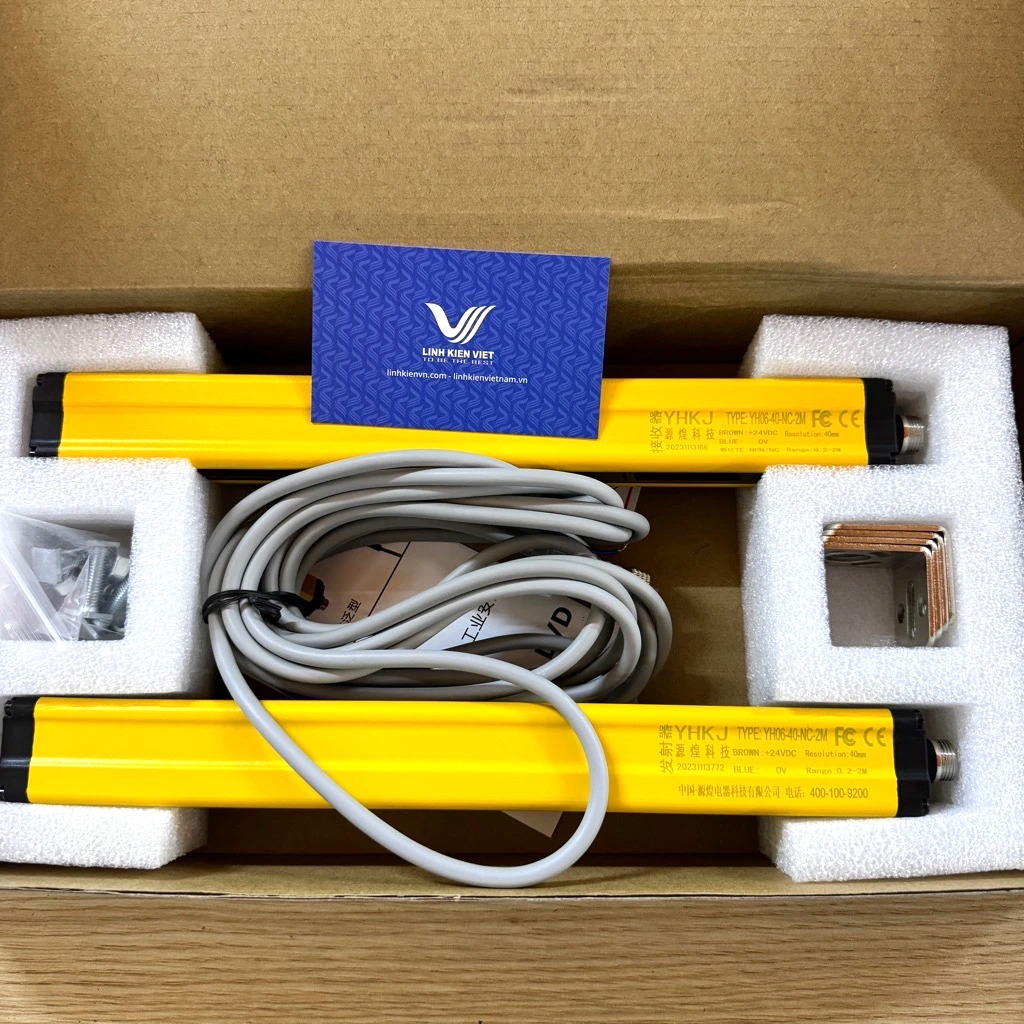 Cảm biến vùng YHKJ YH06-40 24V NPN NC / CKC06 Safety Sensor khoảng cách / cao 270mm | Công ty cổ ...