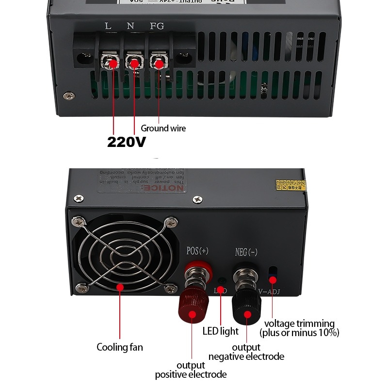 Nguồn tổng 2000W 24V 83.3A S-2000-24 / power supply MZMW | Công ty cổ ...