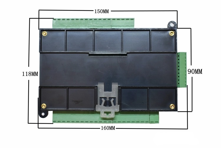 Bo mạch PLC Fx3u-30MR 6AD 2DA 485 RTC / PLC board Fx3u có vỏ | Công ty ...