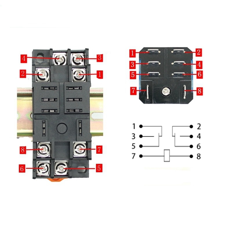 RELAY JQX-30F 24VDC 30A - K2H4 (KB4H3) | Công ty cổ phần Linh Kiện Việt Nam