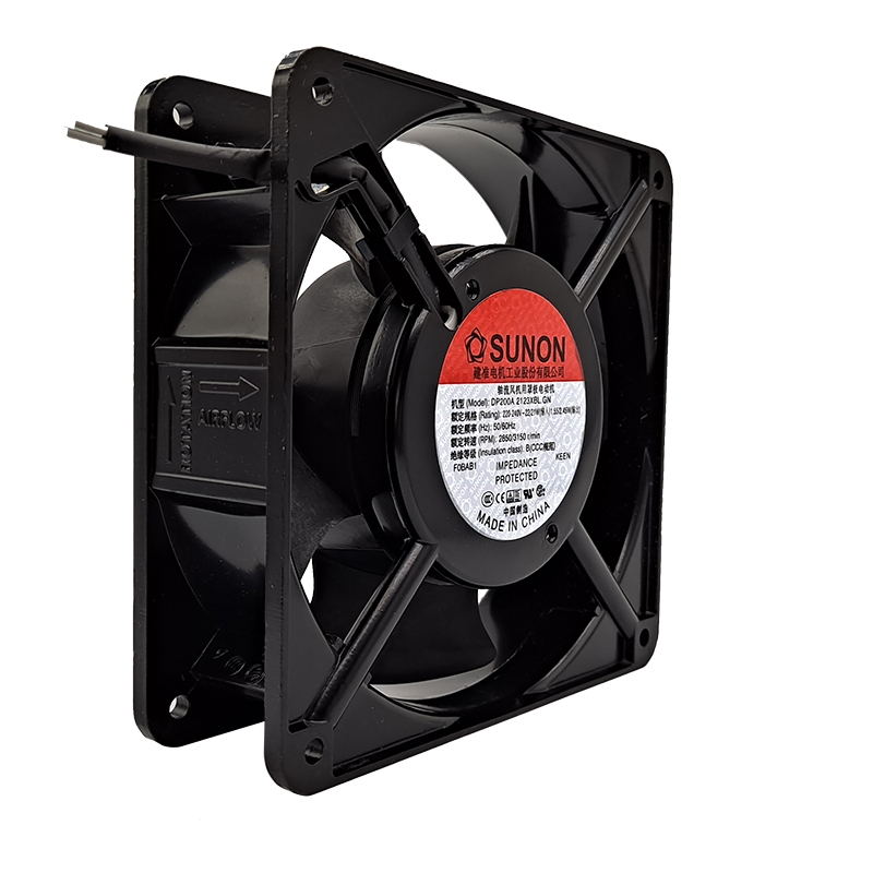 Quạt tản nhiệt 12038 DP200A 2123XBL.GN 220V / chính hãng SUNON 120x120x38 / Quạt làm mát tủ điện ...