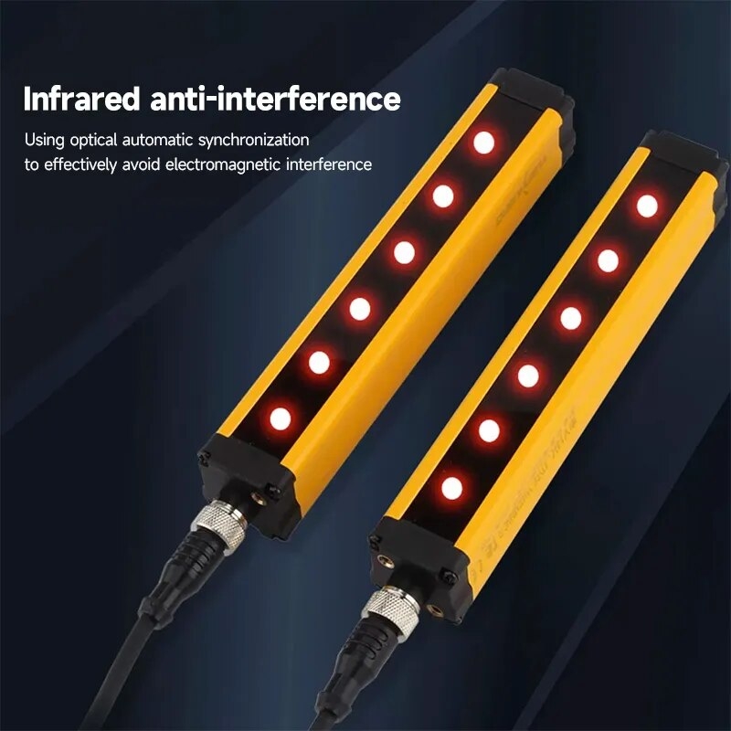 Cảm biến vùng YHKJ YH06-40 24V NPN NC / CKC06 Safety Sensor khoảng cách ...