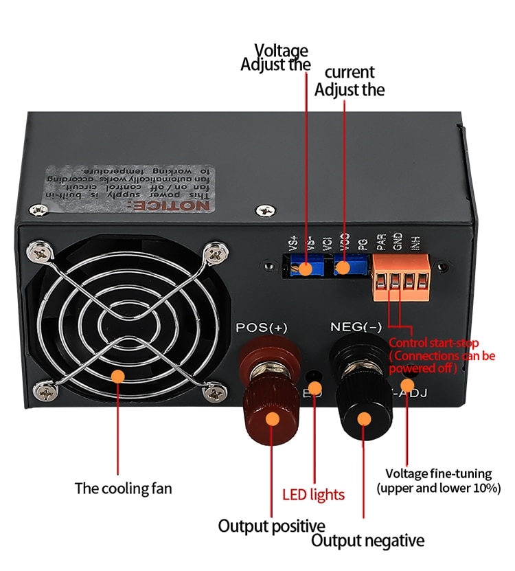 Nguồn tổng điều chỉnh MZMW 2000W 24V 83.3A SK-2000-24 / nguồn điều ...