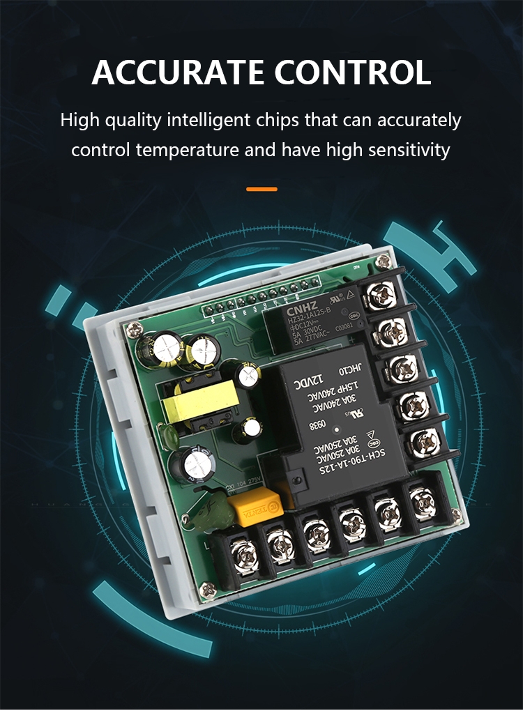 Đồng hồ điều khiển nhiệt độ YHKJ WSJ700 220V 30A / đo nhiệt độ, hẹn giờ ...