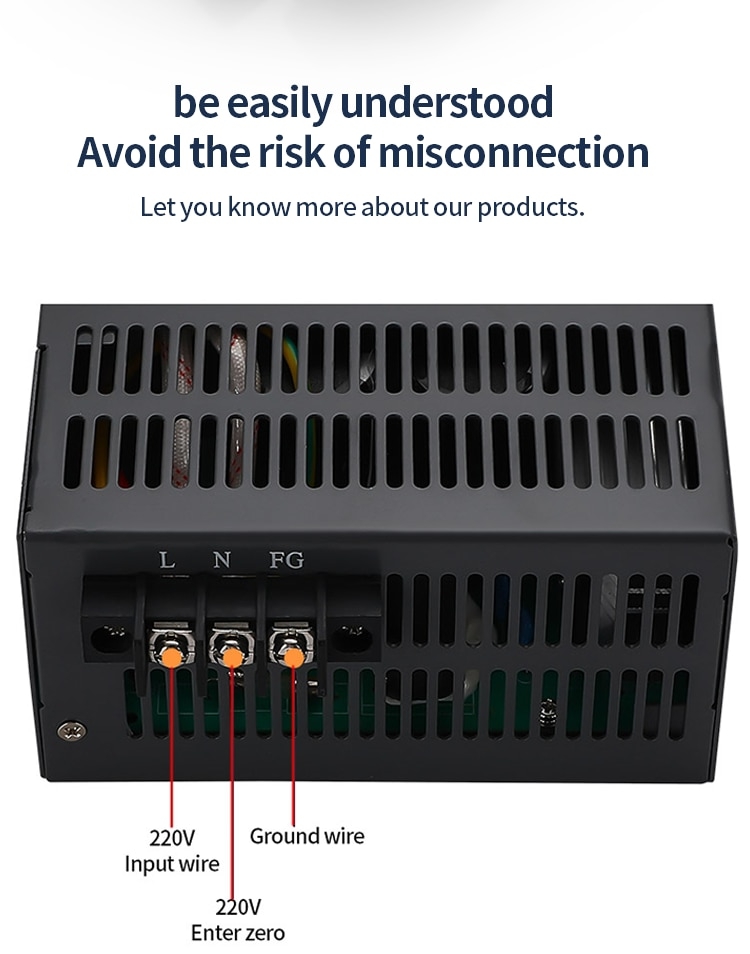 Nguồn tổng điều chỉnh MZMW 2000W 24V 83.3A SK-2000-24 / nguồn điều ...