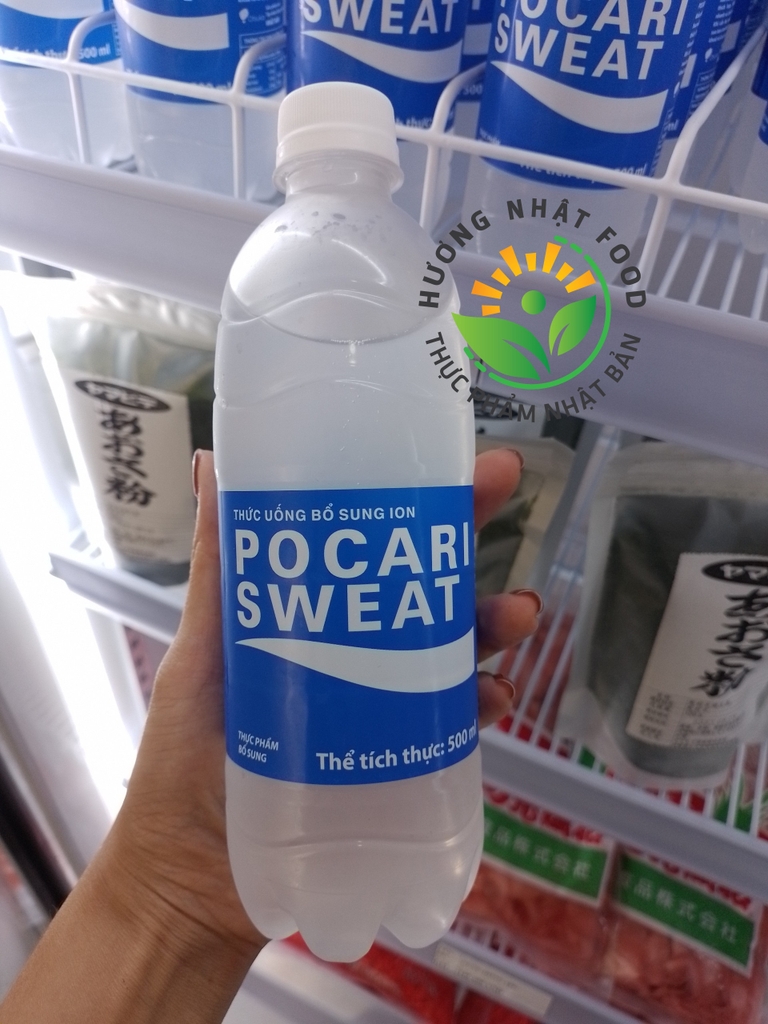 NƯỚC ĐIỆN GIẢI POCARI SWEAT NHẬT BẢN 500ML - Hương Nhật Food