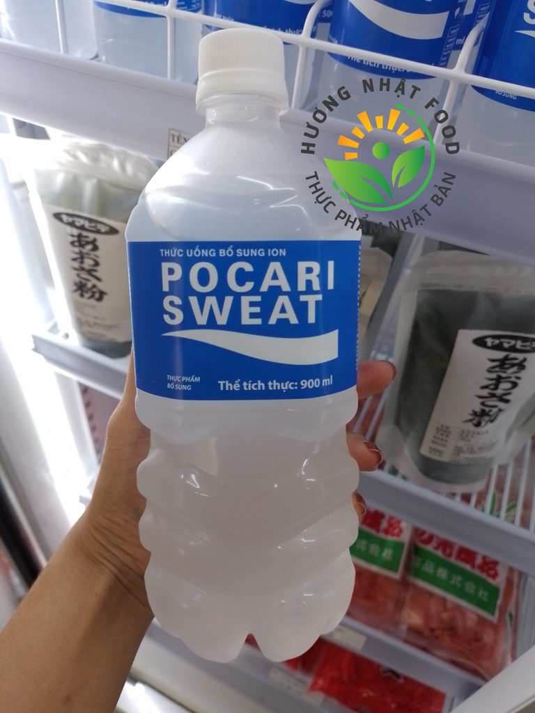 NƯỚC ĐIỆN GIẢI POCARI SWEAT NHẬT BẢN 900ML - Hương Nhật Food