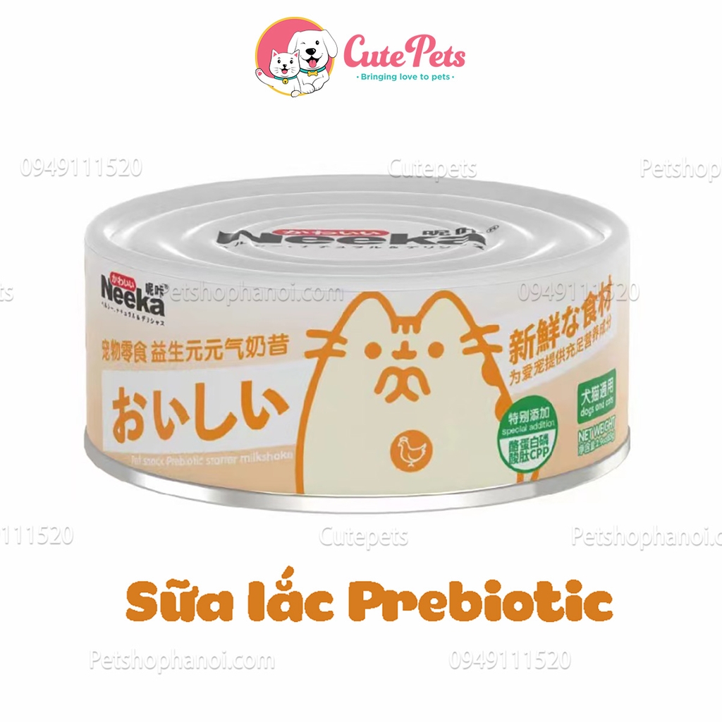 Pate mèo Neeka lon 85g Cutepets - Pet shop & Grooming Spa Thú cưng Hà Nội