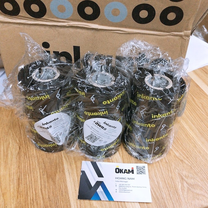 AWR8 mực in mã vạch nhập khẩu chính hãng phân phối giá gốc