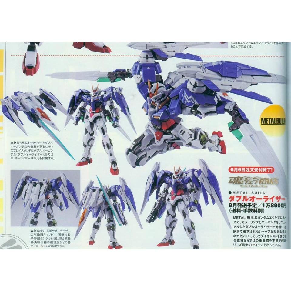 Metal Build 00 Raiser [Special Marking Ver.] - Very Limited Gundam