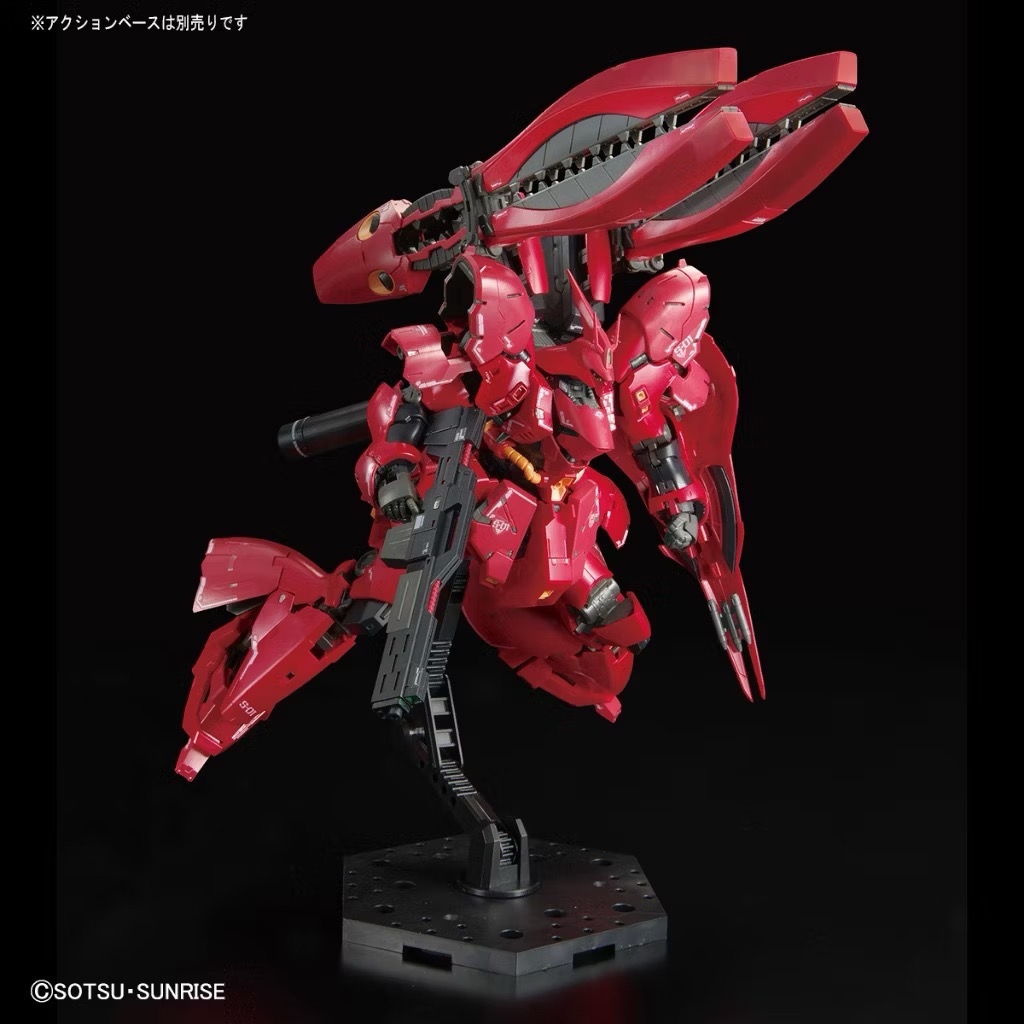 Mô Hình Lắp Ráp RG MSN-04FF Sazabi [Gundam SIDE-F ver.] (tặng kèm base và effect)