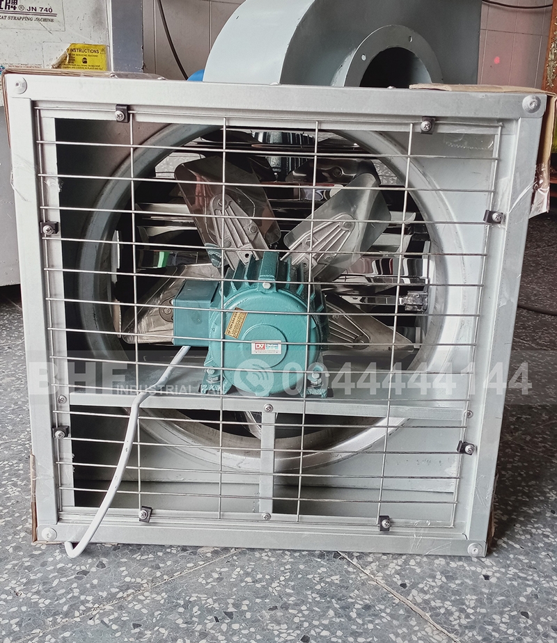Quạt thông gió Vuông trực tiếp, làm mát nhà xưởng, kho hàng BHF-V ...