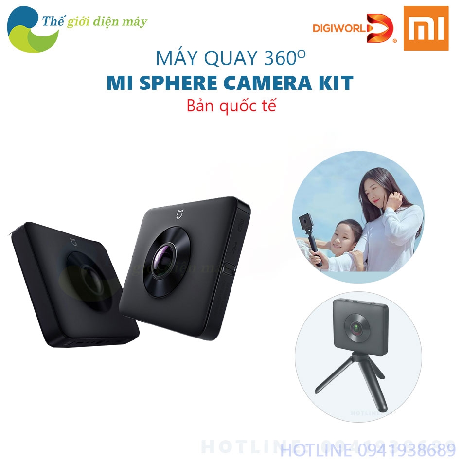 [Bản Quốc Tế] Máy Quay 360° Xiaomi Mi Kit/ Mi Sphere Camera Kit Thế ...