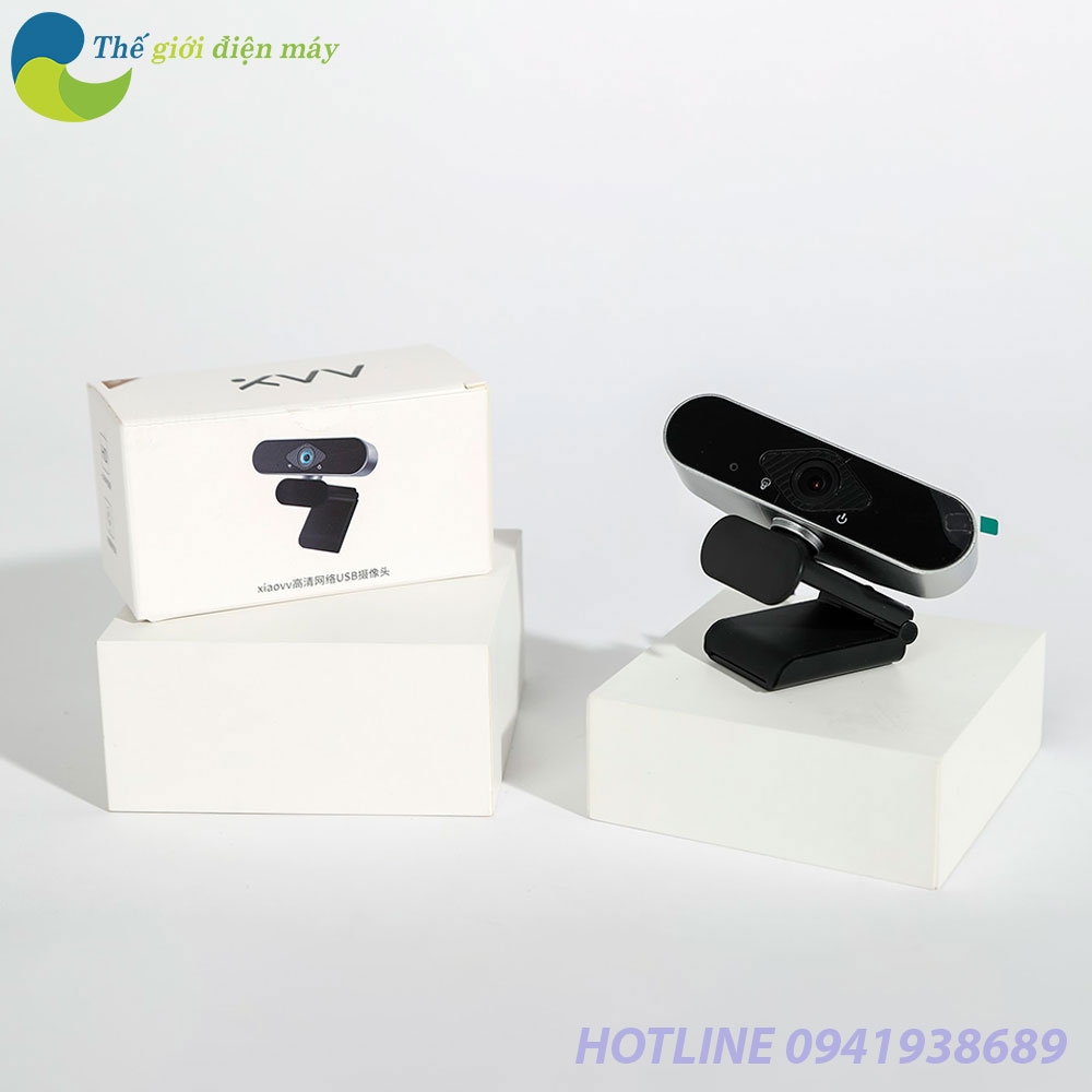 Webcam full HD 1080p XIAOVV góc rộng 150 độ, tích hợp micro Thế giới ...