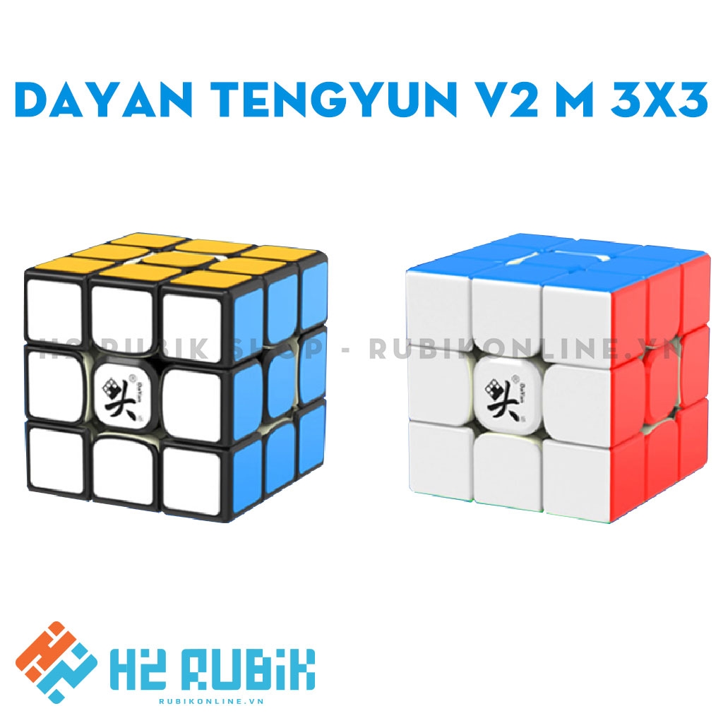 Dayan TengYun V2 M 3x3 (có nam châm sẵn) H2 Rubik Shop