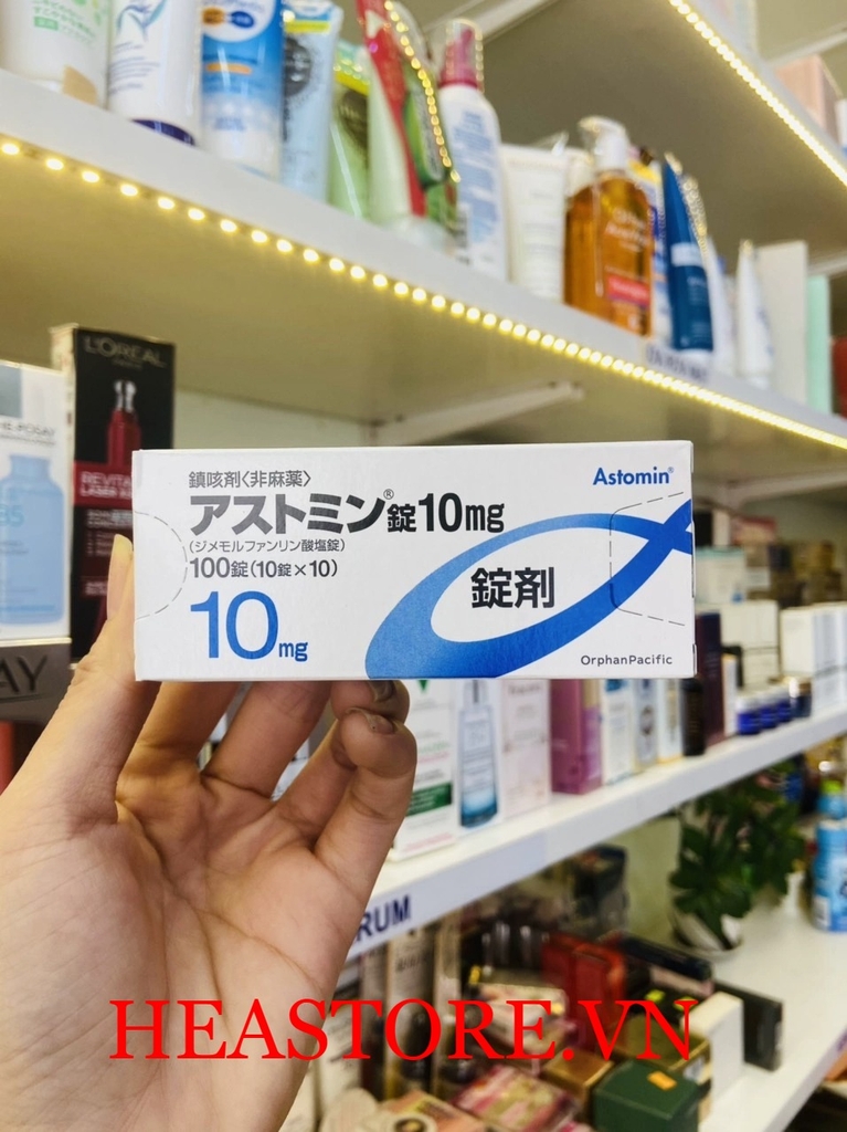 VIÊN TRỊ VIÊM ĐƯỜNG HÔ HẤP - HO ASTOMIN 10MG - 100 VIÊN | Hàng Xách Tay ...
