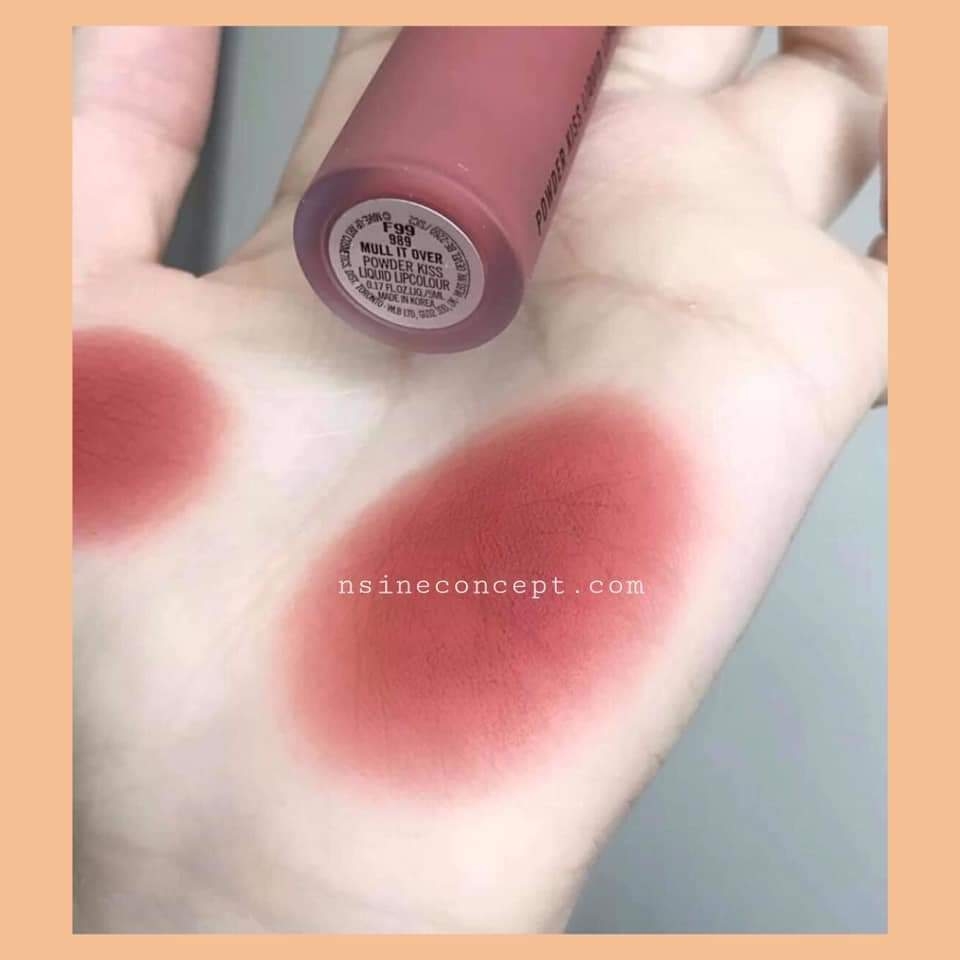 SON KEM MAC 989 MULL IT OVER MÀU CAM HỒNG ĐẤT | Hàng Xách Tay Giá Tốt ...