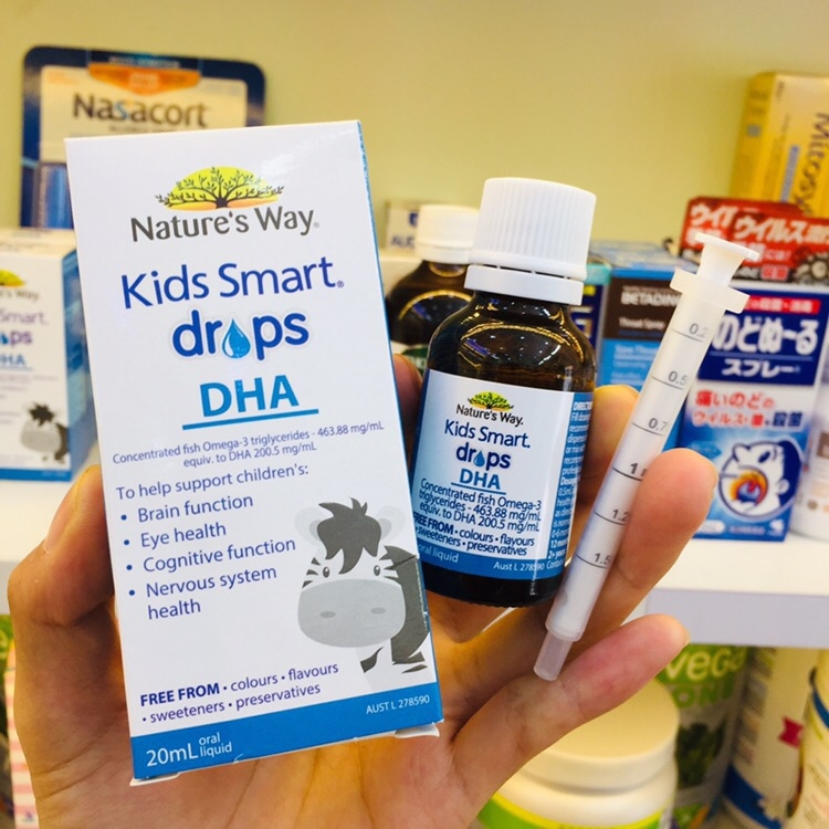 NATURE'S WAY KIDS SMART DROP DHA 20ml | Hàng Xách Tay Giá Tốt HeaStore