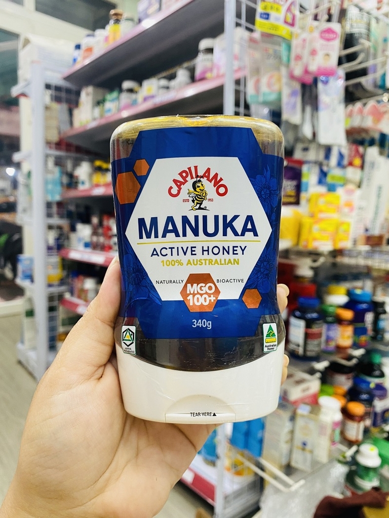 MẬT ONG MANUKA CAPILANO MGO 100+ 340G | Hàng Xách Tay Giá Tốt HeaStore