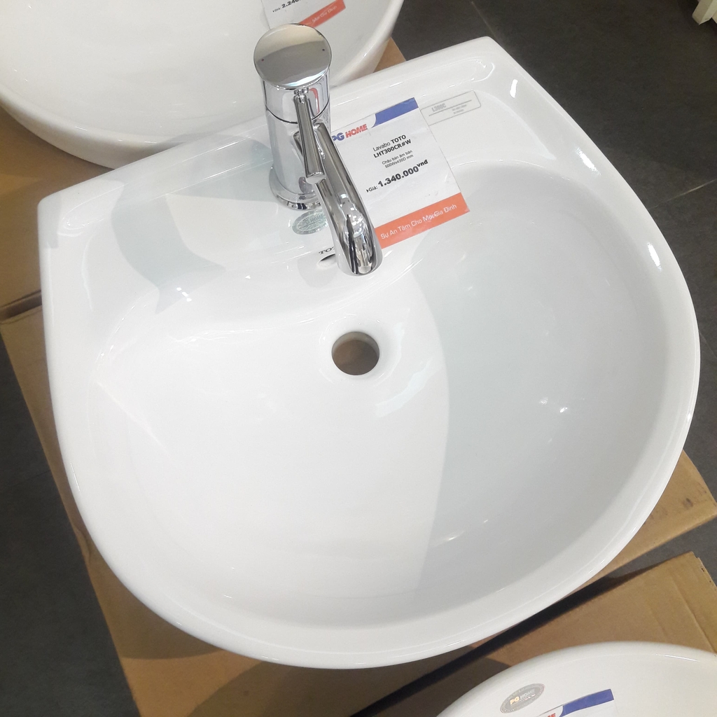 LAVABO TOTO MODEL LHT300CR#W PGHOME - Nhà Tắm - Nhà Bếp- Gạch ốp lát ...