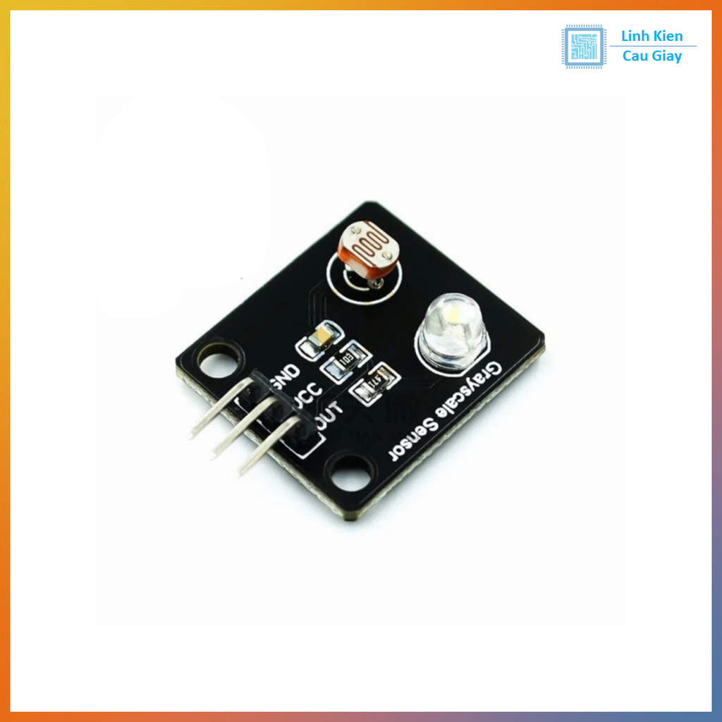 Module cảm biến xám Analog Grayscale – Cảm biến dò line Linh kiện Cầu Giấy
