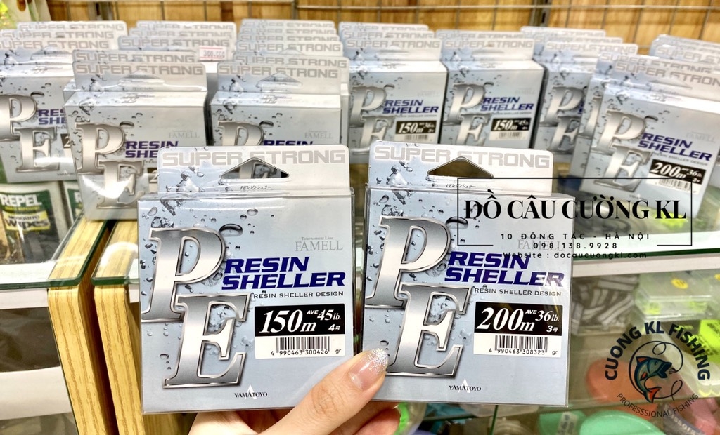 Dù Yamatoyo PE Resin Sheller (màu Ghi) | Đồ câu Cường KL