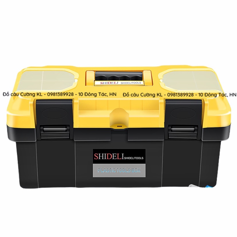 Thùng cứng THT Shideli đen vàng (D45-R20-C20cm) | Đồ câu Cường KL