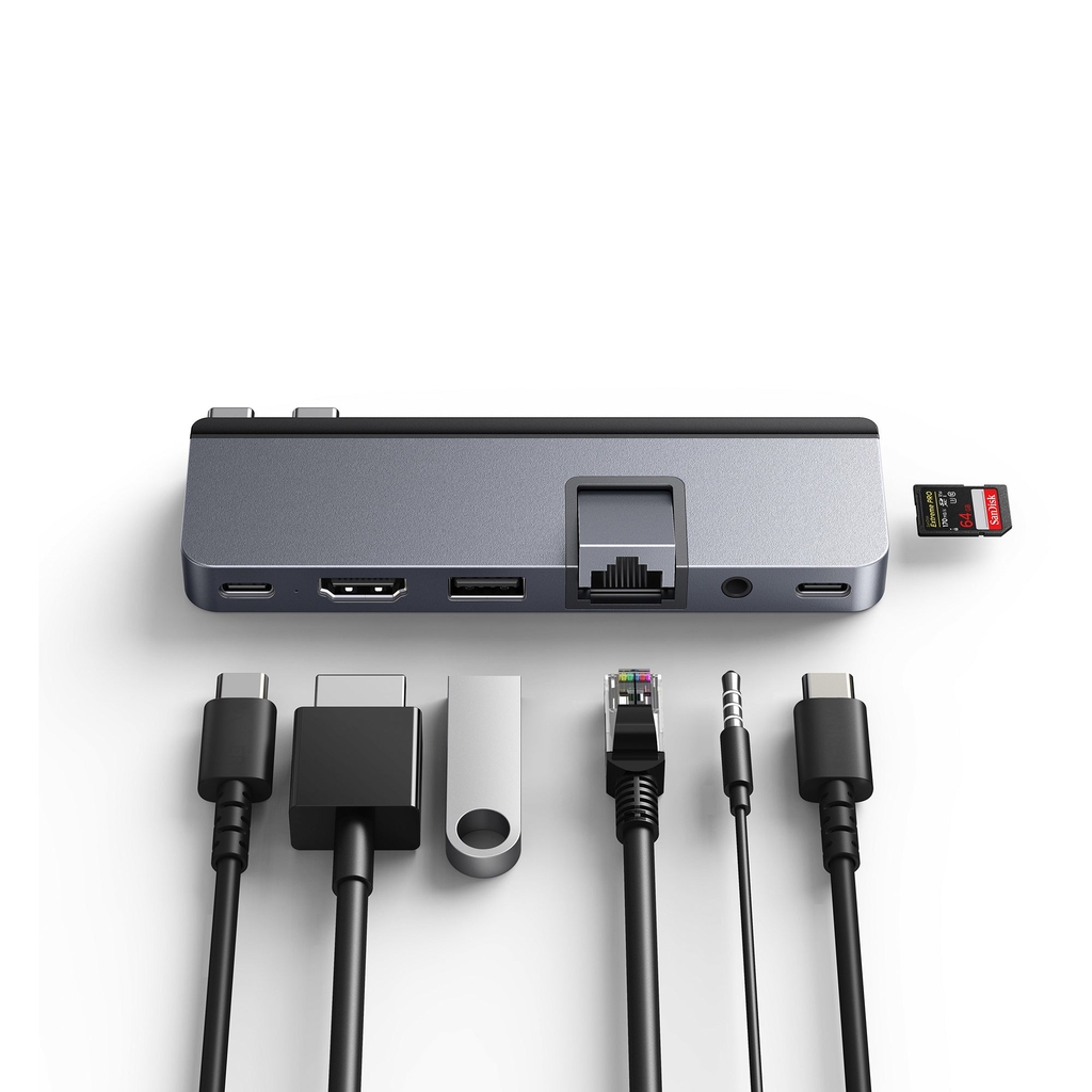 Cổng chuyển đổi HYPERDRIVE DUO PRO 7-IN-2 USB-C HUB - Lâm Phong Store