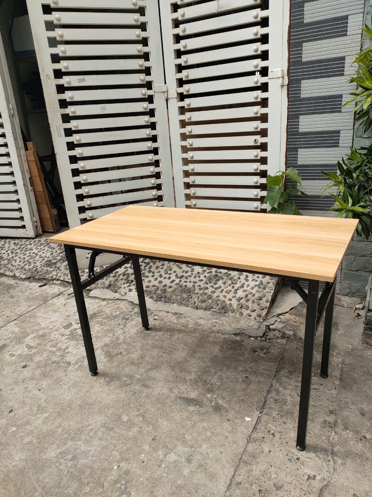 Bàn chân gấp giá rẻ 1m2 x 60 : KG - BS120x60 Khang Gia Furniture