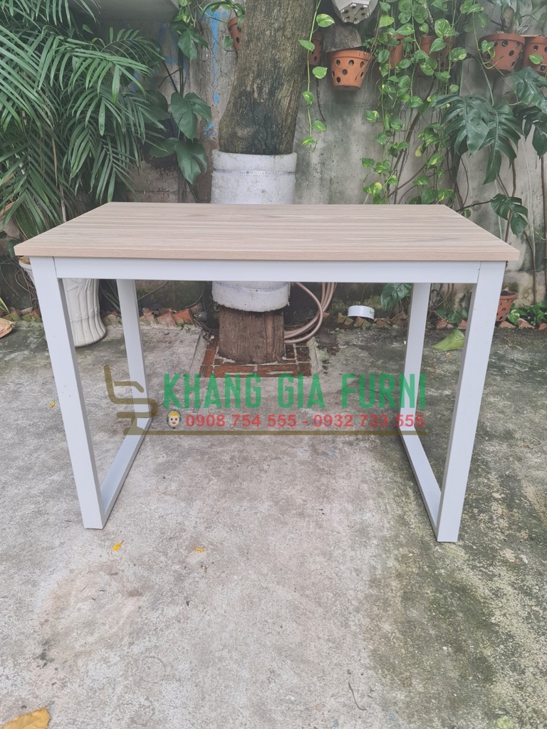 Bàn chân sắt giá rẻ khung lắp ráp 60 x 1m : KG - V60 Khang Gia Furniture