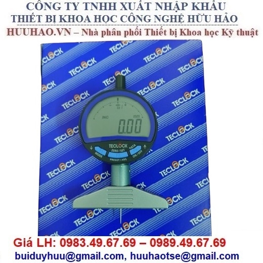 ĐỒNG HỒ ĐO ĐỘ SÂU TECLOCK DMD-210A - huuhao.vn