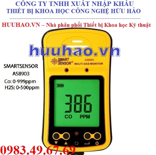 Máy phát hiện khí Gas Smartsensor AS8903 - huuhao.vn