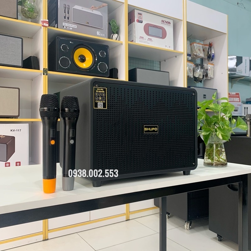Loa Karaoke Xách Tay Shupo SP 228 | Loa kéo, loa karaoke, loa karaoke ...