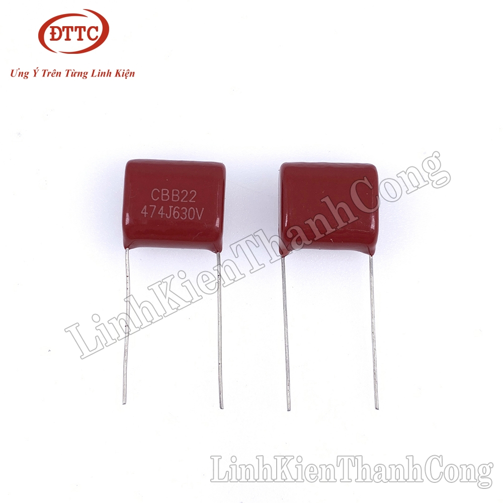 Tụ 0.47uF 474J630V - Linhkienthanhcong.vn