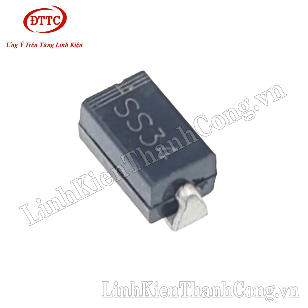 Diode Schottky SS34 SMD 3A 40V (1N5822 SMA)