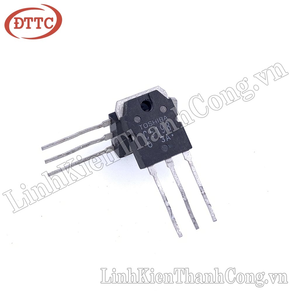 C5198 Transistor NPN 10A 140V TO-3P (Tháo Máy)