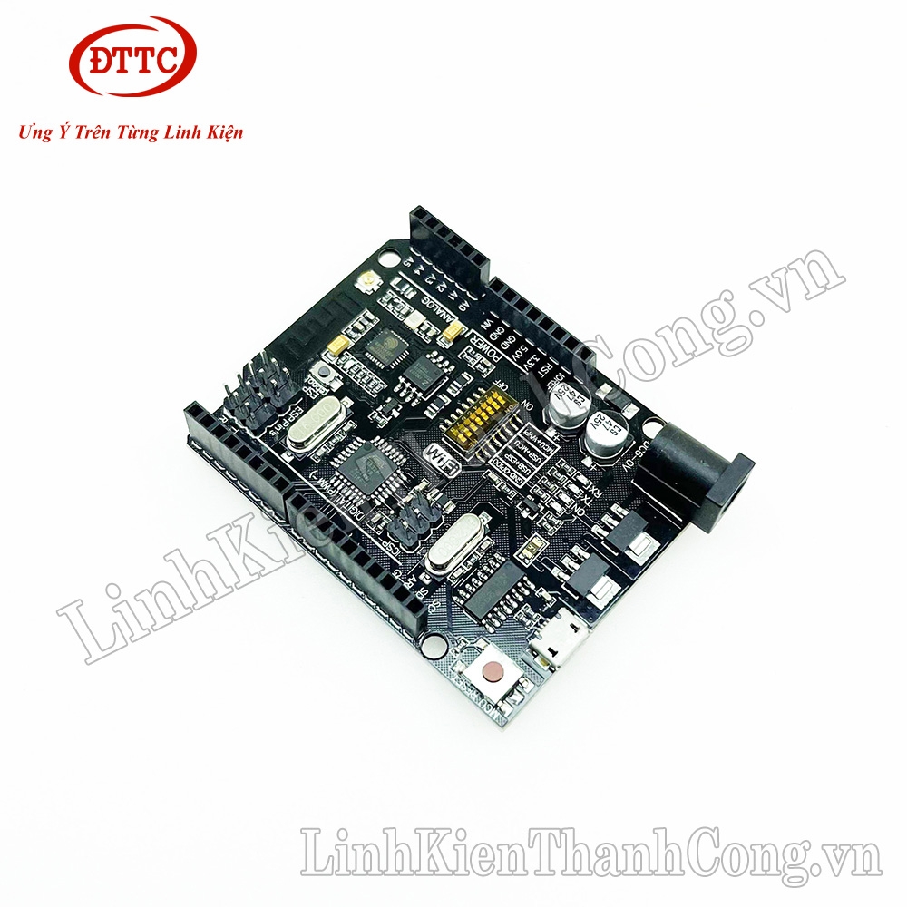 Mạch Arduino Uno + Wifi R3 Atmega328P + ESP8266