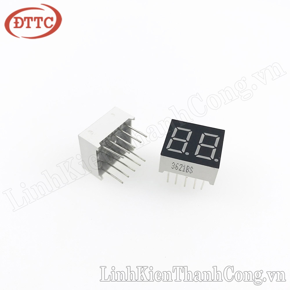 LED 7 Thanh 0.36inch 2 Số Màu Đỏ (Anot Chung)