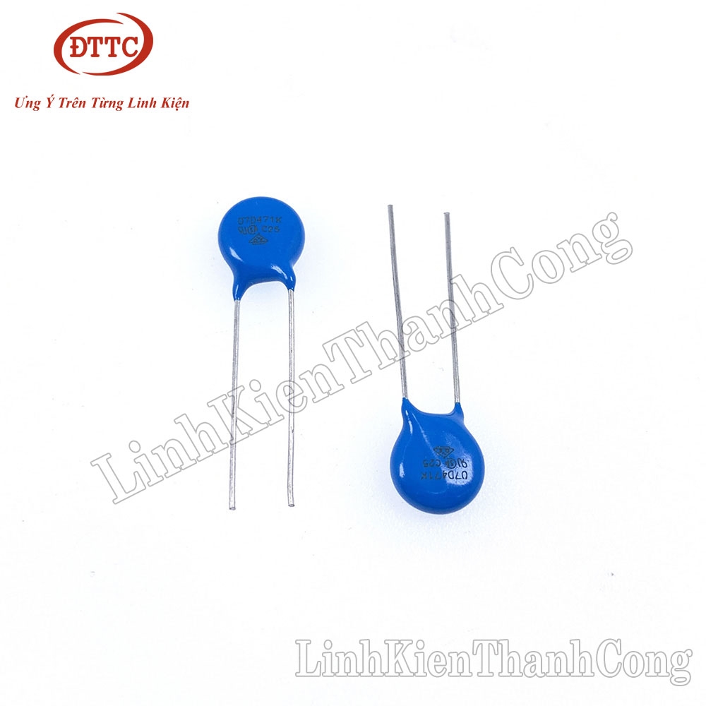 Tụ Chống Sét Varistor 7D471K 470V 7mm