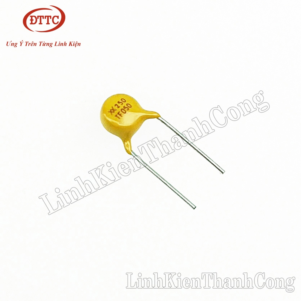 Cầu Chì Tự Phục Hồi PTC TRF250-050 0.05A 50mA 250V